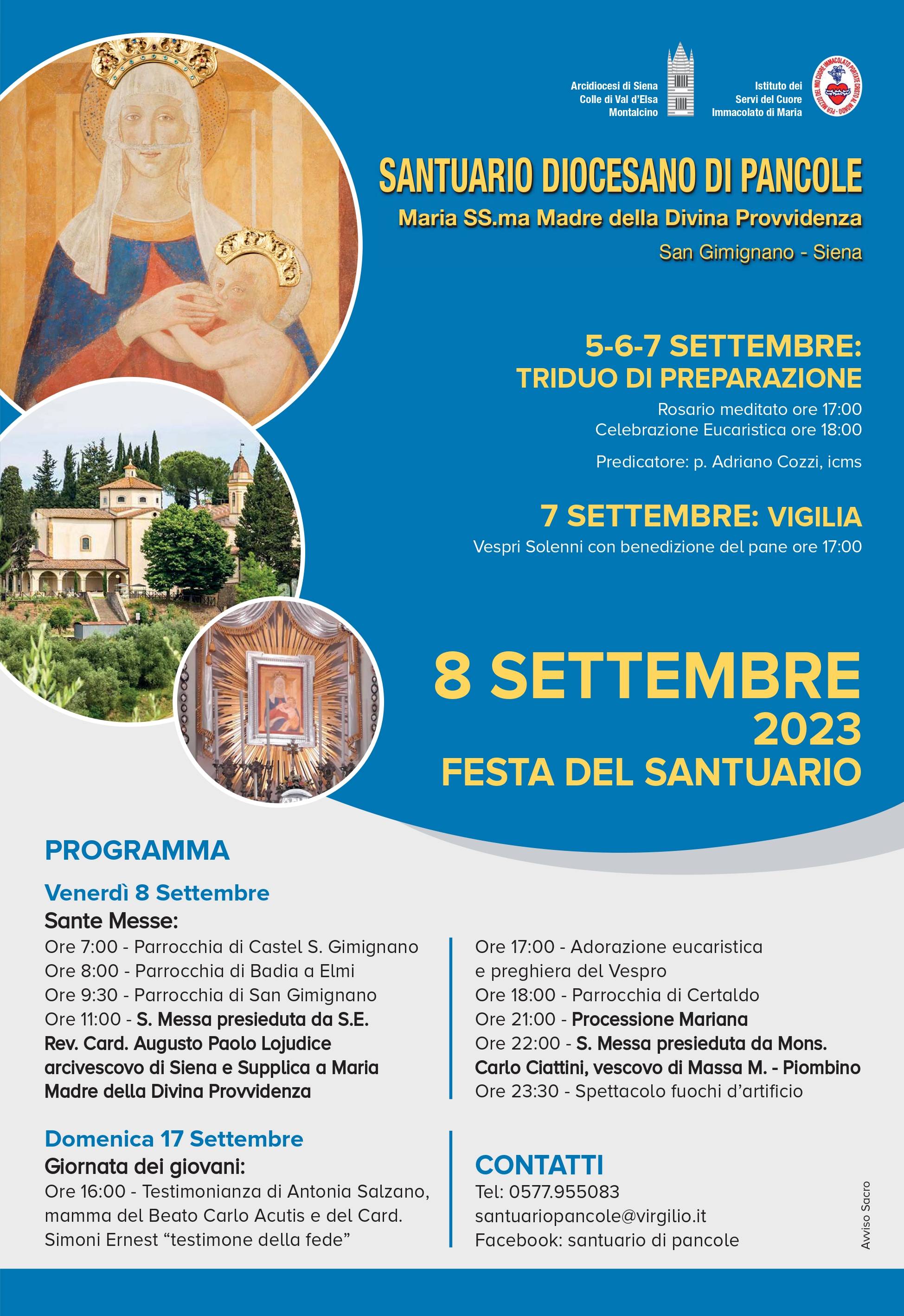 Festival of the “Madonna di Pancole” | Pro Loco San Gimignano